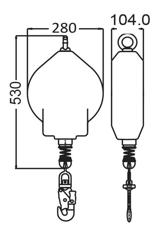 400kg Load Arrester - Hird Sales