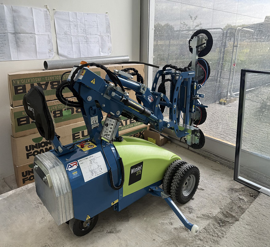AR Group chooses Winlet 375: Compact Lifting Power - Hird Sales